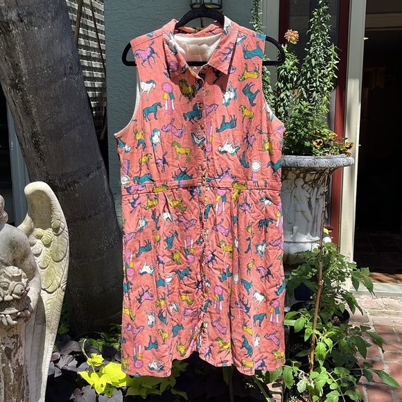 Modcloth | Dresses | Horsegirl Modcloth Midi Dress X | Poshmark